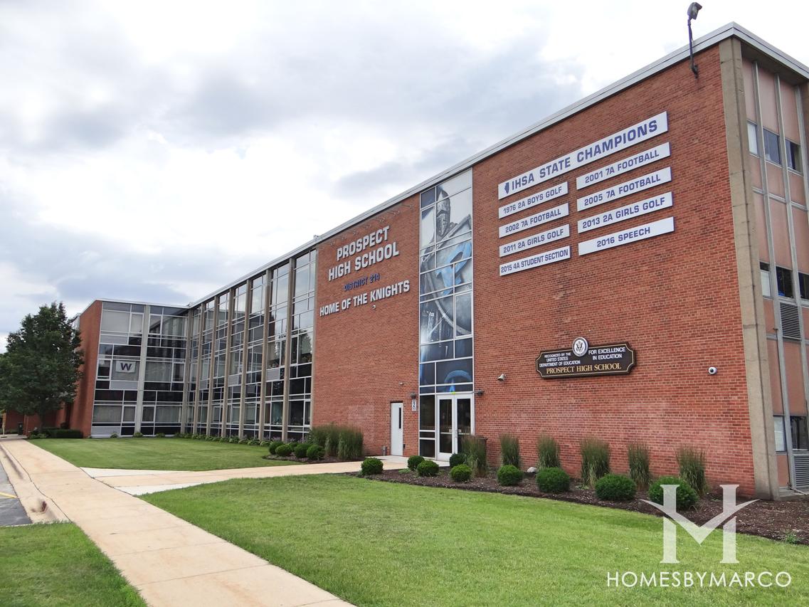 Prospect High School in Mount Prospect, IL | Homes by Marco
