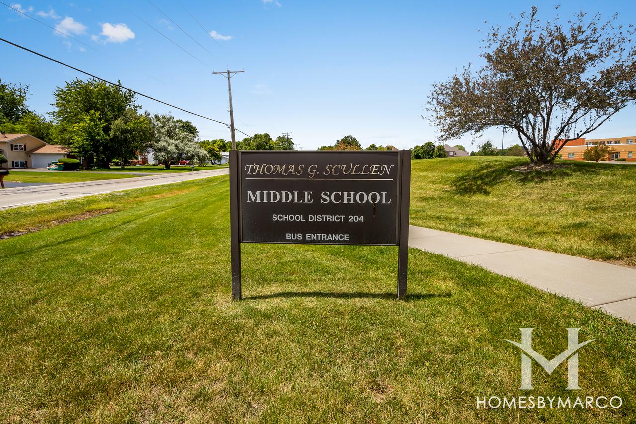 Scullen Middle School in Naperville, IL | Homes by Marco